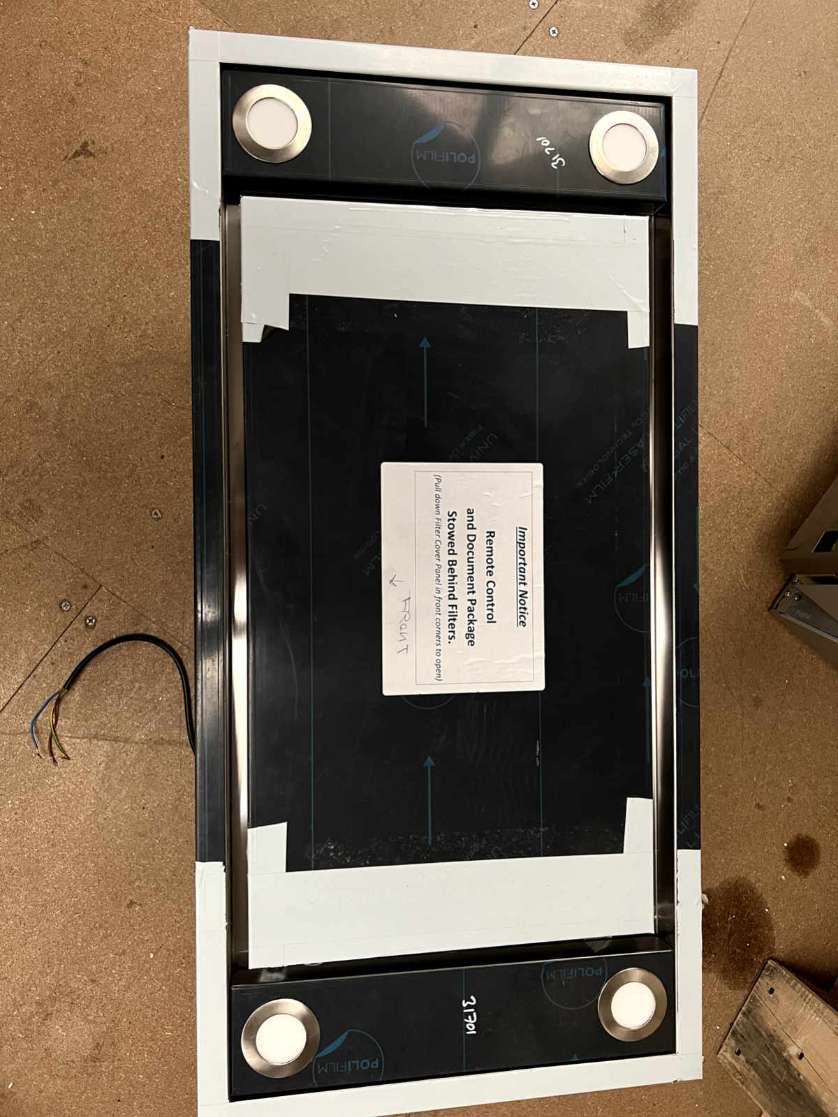 New Westin Stratus 900 x 440 Extractor ceiling hood Blower Appliance ...